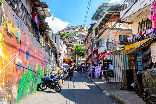 Medellin Colombia 17Th August 2022 Views Comunda District Medellin ...