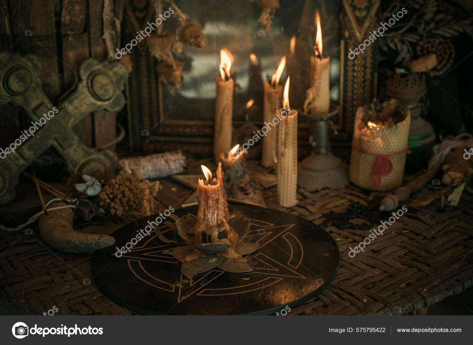 Concept Esoteric Incantation Future Predict Paganism Power Wicca Rite ...