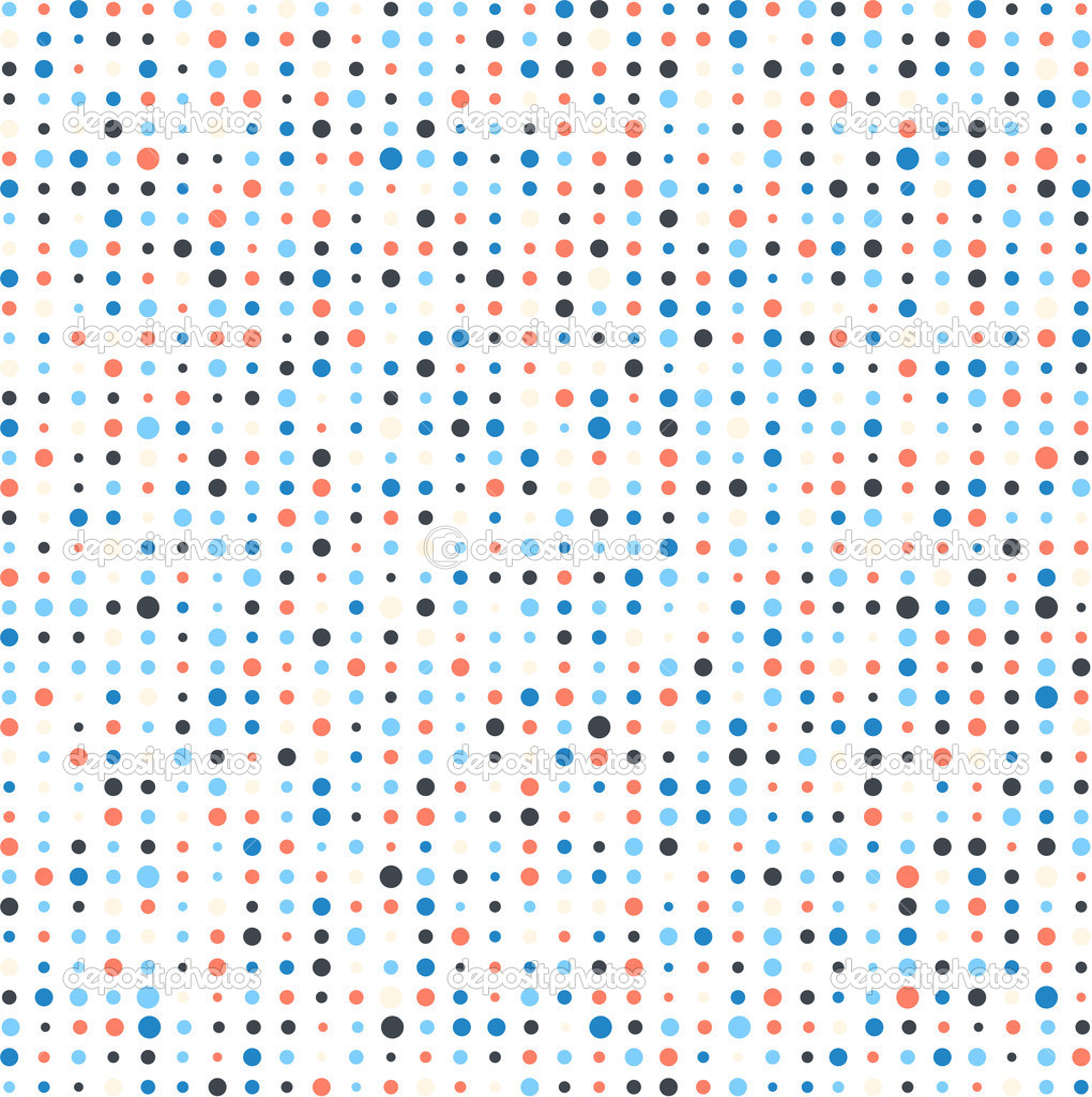 Multicolor polka dots seamless pattern — Stock Vector © iliveinoctober ...