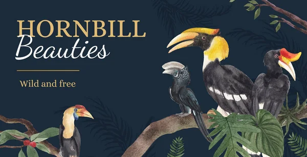 Blog Header Template Cute Boho Alpaca Concept Watercolor Styl Stock ...