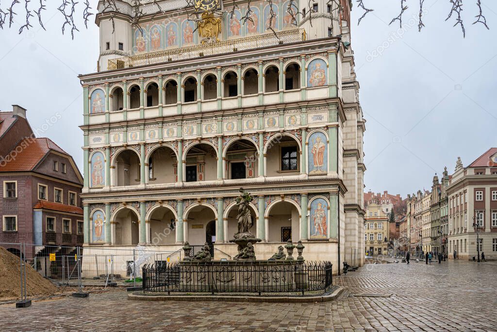 La estatua de Proserpine - una de las cuatro fuentes en el Viejo ...