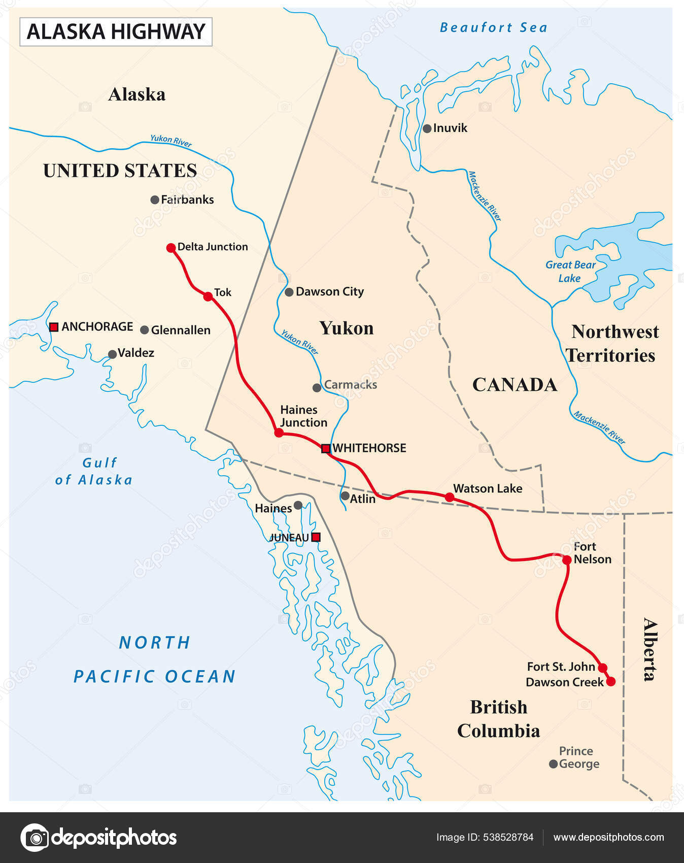 Enseñando Sierra álbum de recortes rio mackenzie mapa movimiento ...
