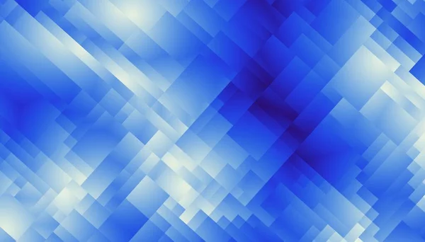 Blue abstract geometric fractal pattern. Horizontal orientation ...