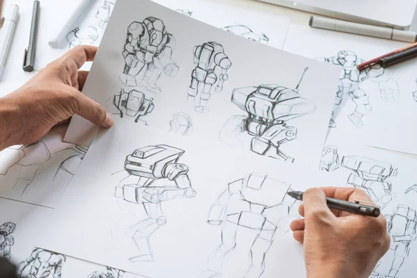 Animator Designer Development Designing Drawing Sketching Development ...