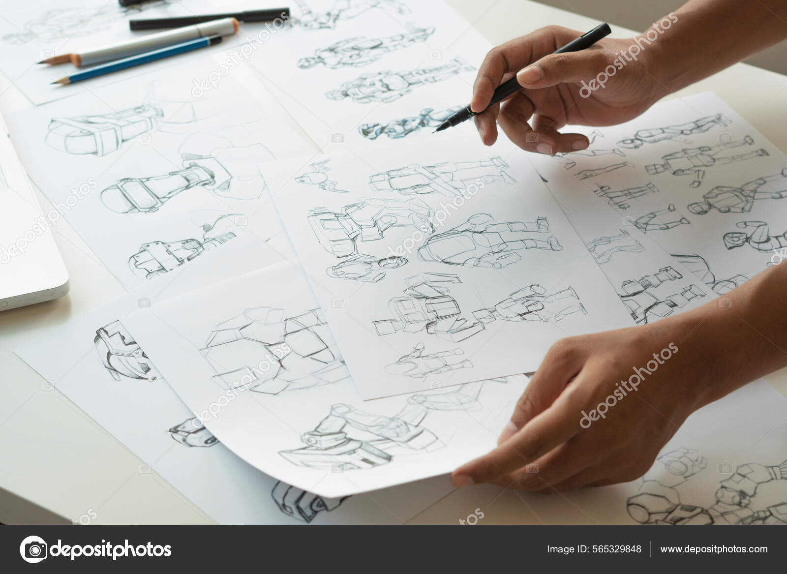 Animator Designer Development Designing Drawing Sketching Development ...