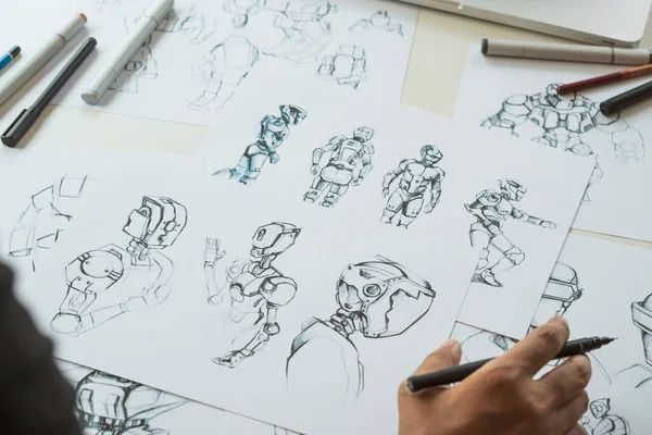 Animator Designer Development Designing Drawing Sketching Development ...