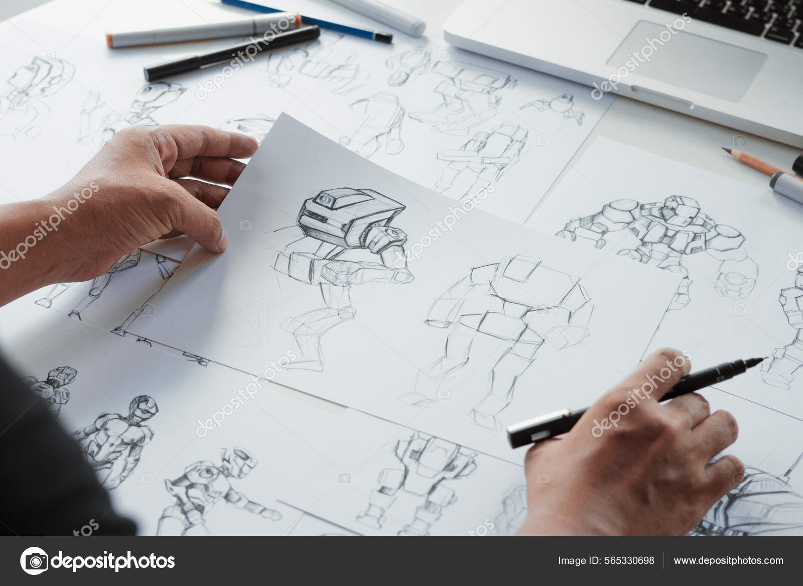 Animator Designer Development Designing Drawing Sketching Development ...