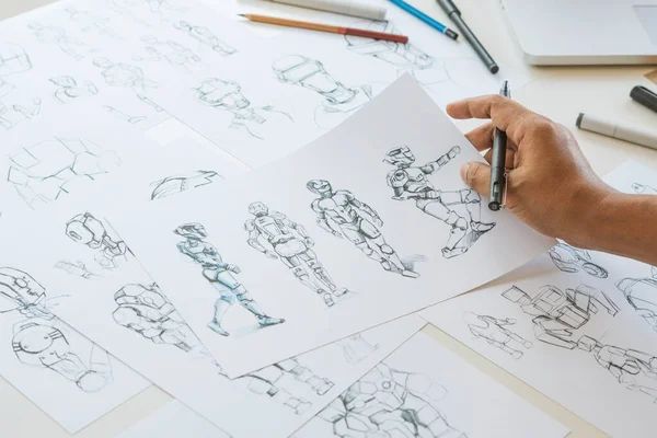 Animator Designer Development Designing Drawing Sketching Development ...