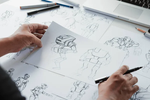 Animator Designer Development Designing Drawing Sketching Development ...