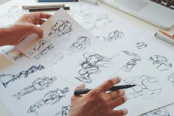 Animator Designer Development Designing Drawing Sketching Development ...