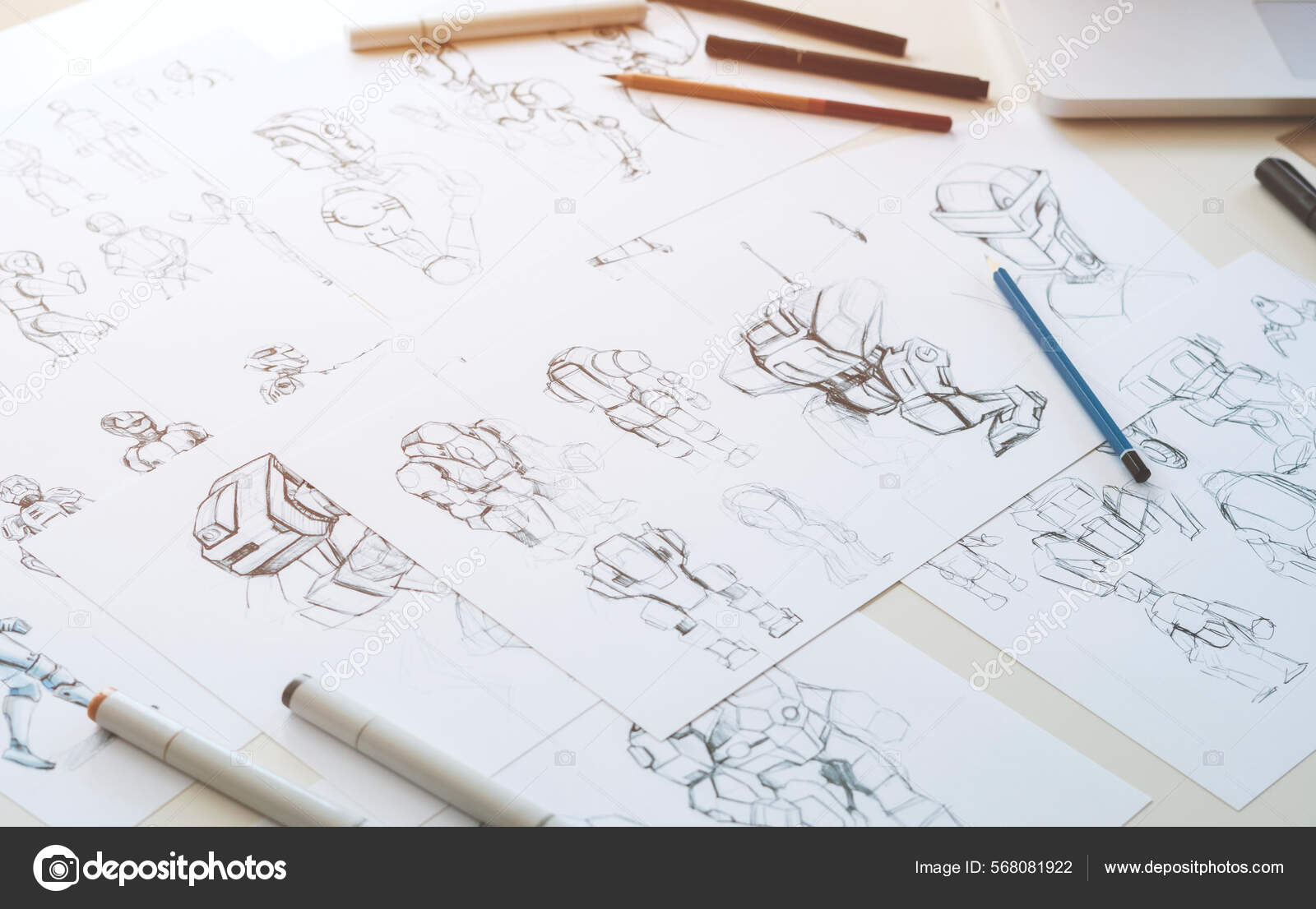 Animator Designer Development Designing Drawing Sketching Development ...