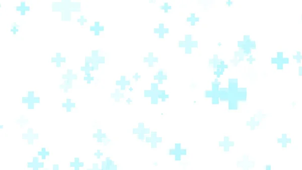 Medical health blue cross pattern white background. Abstract healthcare ...