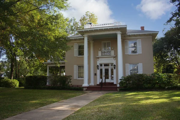 Historic Victorian Mansion Located Rural East Texas Waxahachie — Stock ...