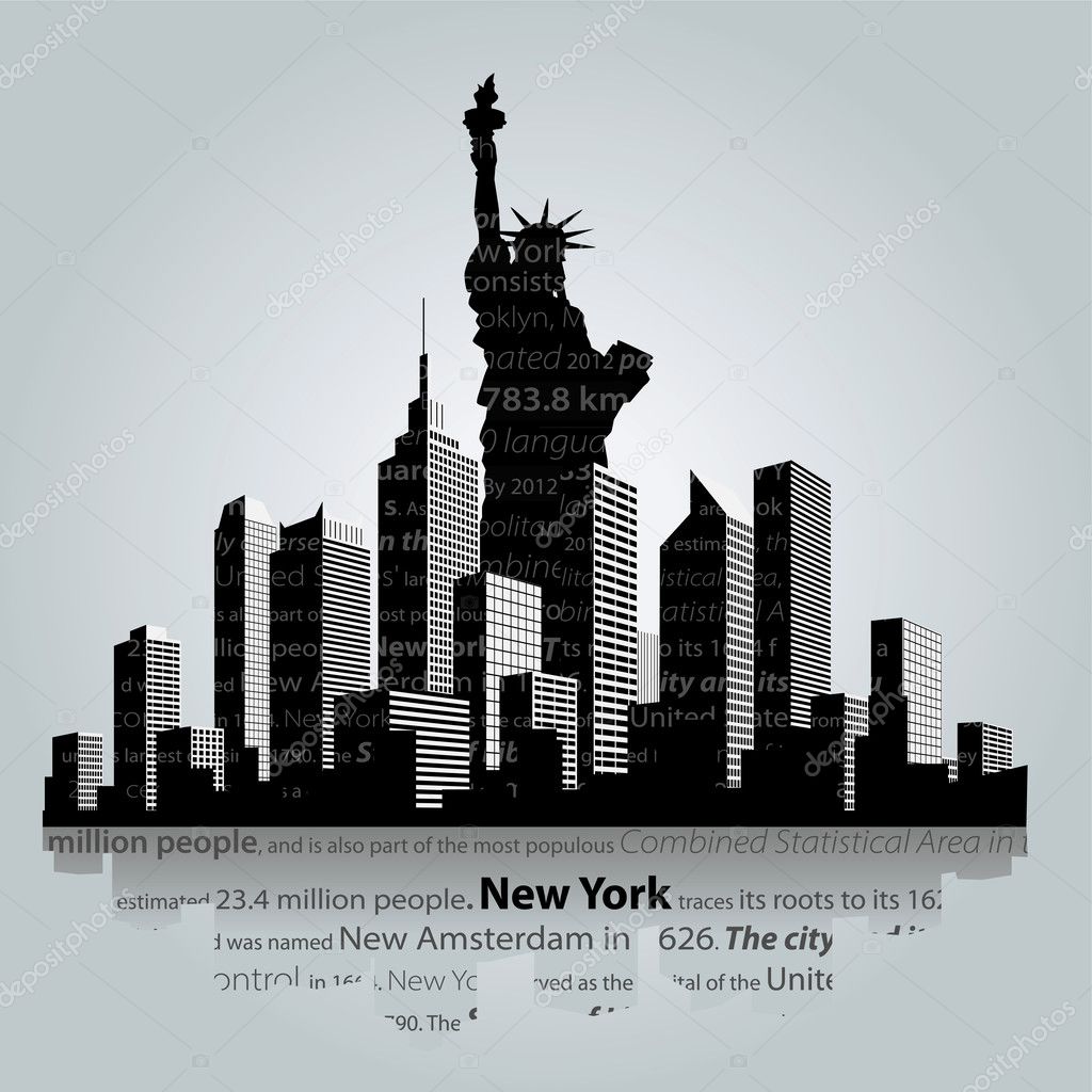 New York — Stock Vector © jackie2k #51512403