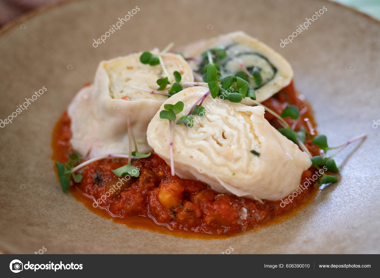 Three Pieces Truklji Slovenian Cheese Dumplings Traditional Slovene ...