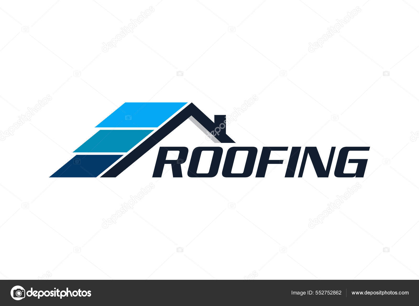 Tile Roofing Lettering Logo Stock Vector by ©cahyaandriaa.gmail.com ...