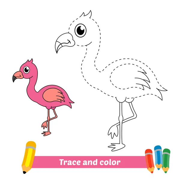 Trace Color Kids Duck Vector Stock Vector by ©fuatpras44.gmail.com ...