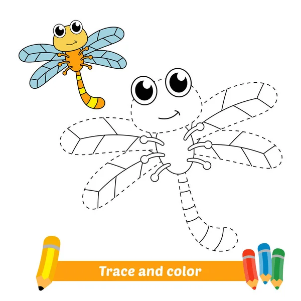 Trace Color Kids Butterfly Vector Stock Vector by ©fuatpras44.gmail.com ...