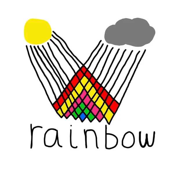 Pride Flag Color Ribbon White Background Lgbt Concept Stock ...