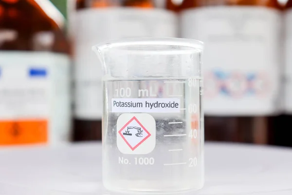 Sodium Hydroxide Hazardous Chemicals Symbols Containers Chemical ...