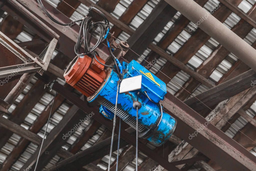 Mecanismo de elevación de polipasto eléctrico telfer industrial y ...