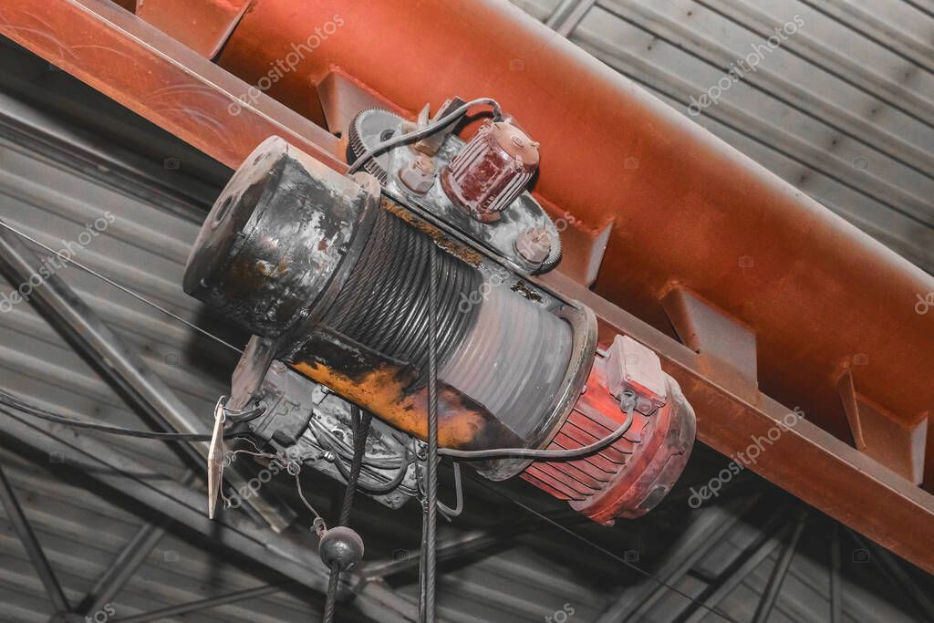 Mecanismo de elevación de polipasto eléctrico telfer industrial y ...