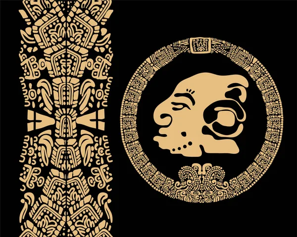 Calendar Signs Symbols Ancient Peoples Latin America Maya Toltecs Stock ...