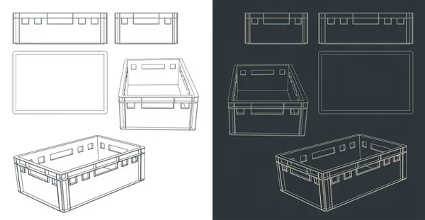 Plastik palet Vector Art Stock Images | Depositphotos