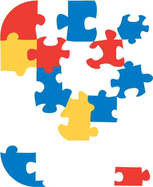100,000 Autism puzzle pieces Vector Images | Depositphotos