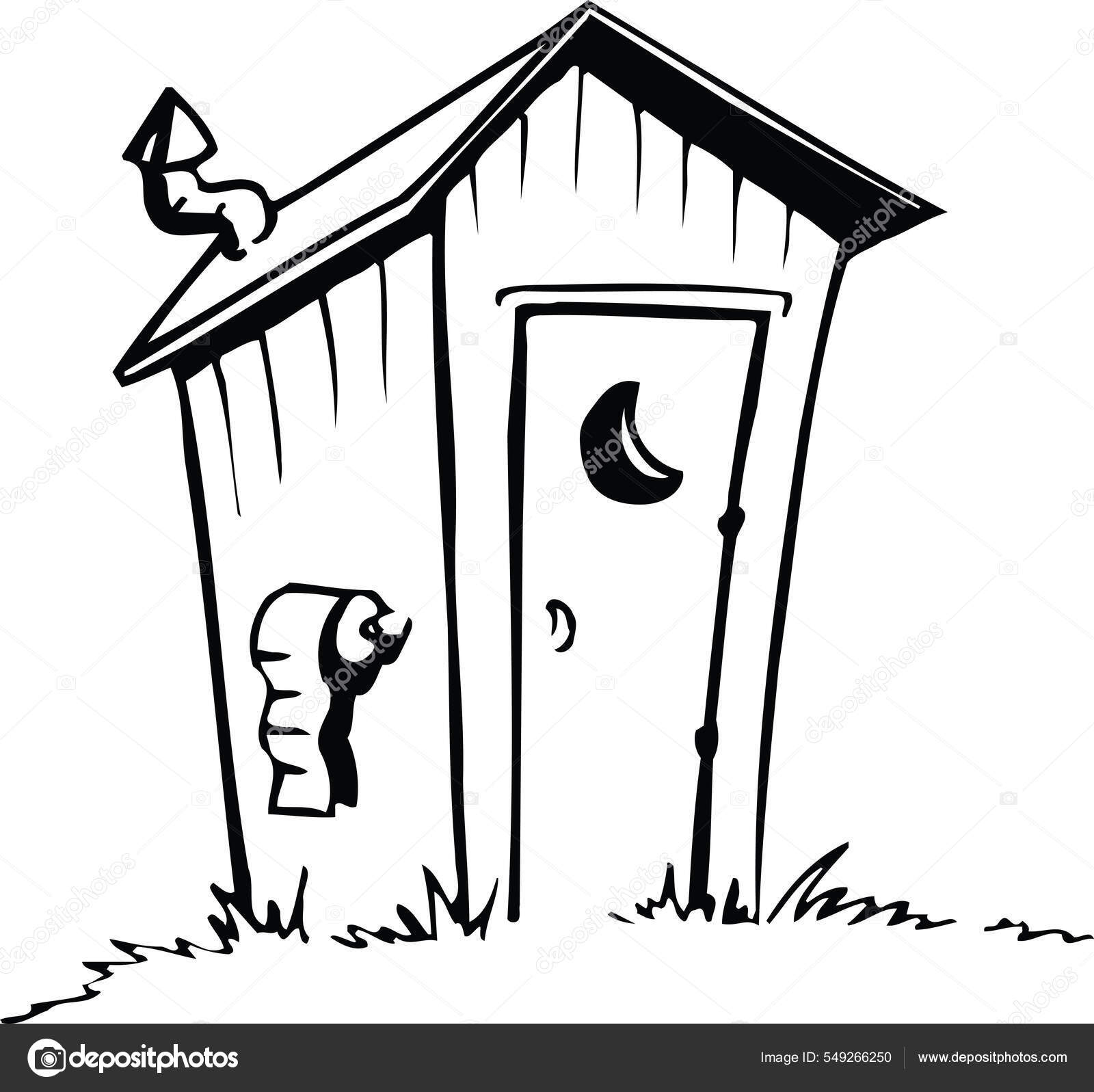 Ilustración Vectores Letrina vector, gráfico vectorial ...