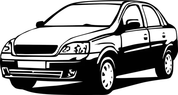 Chevrolet sedan Vector Art Stock Images | Depositphotos
