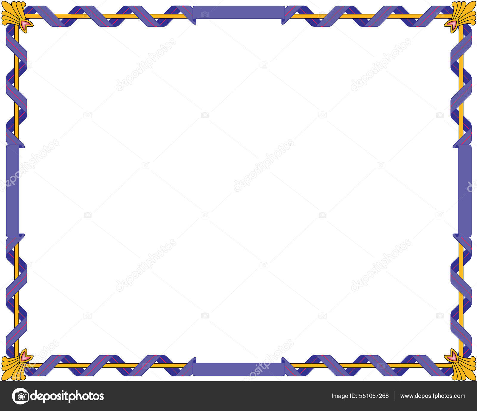 Regal Border Vector Illustration Stock Vector by ...