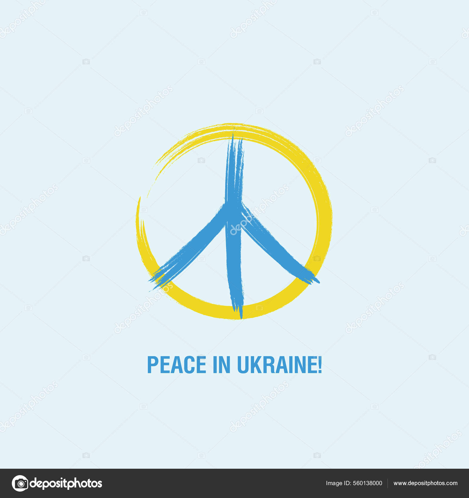 Peace Ukraine Vector Illustration Background Stock Vector by ©VBrand ...