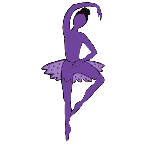 Child Ballerina Silhouette Clip Art