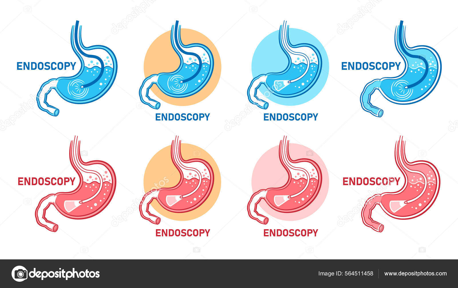 Endoscopy Stomach Gastroscopy Gastrointestinal Medical Diagnostic ...
