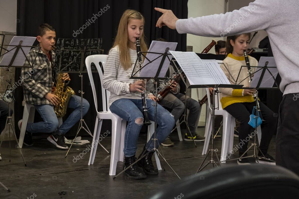clase abierta y audición musical por la escuela de música de Llucmajor ...