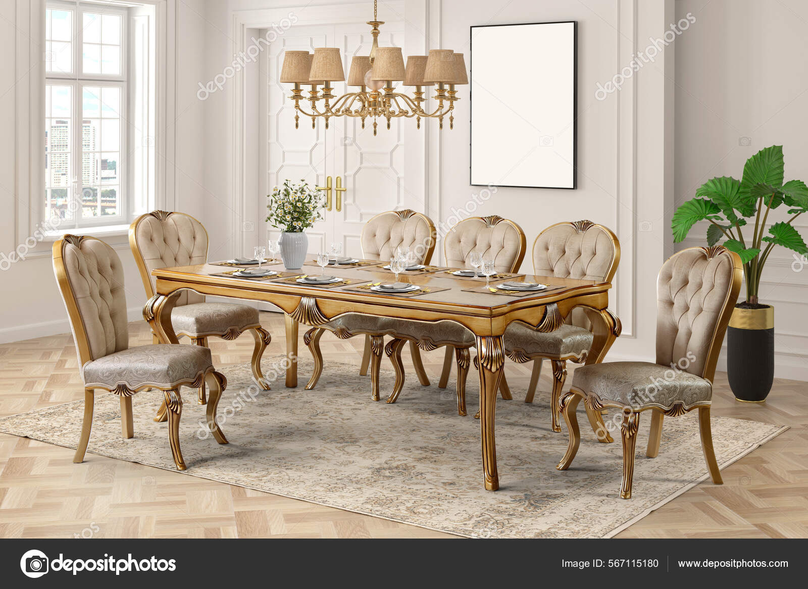 Classical Dining Room