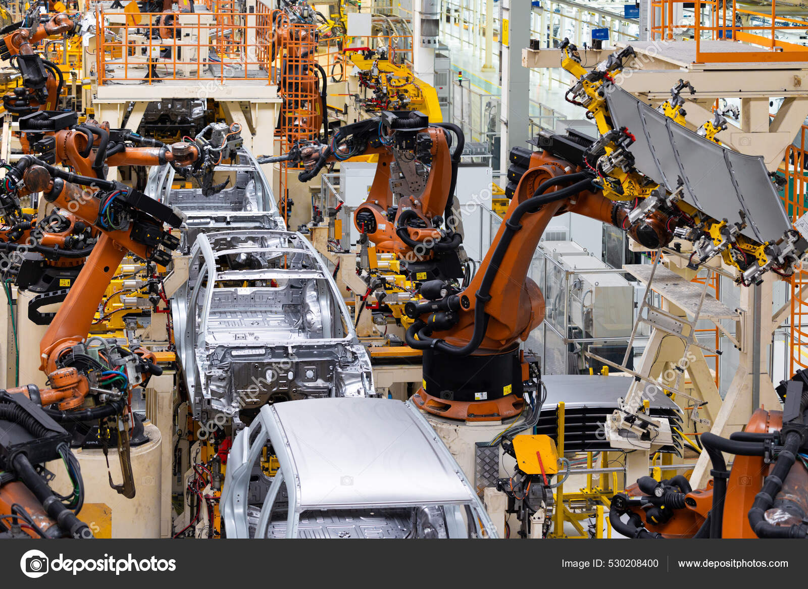 Modern Car Assembly Line