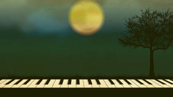 Moon piano Stock Photos, Royalty Free Moon piano Images | Depositphotos
