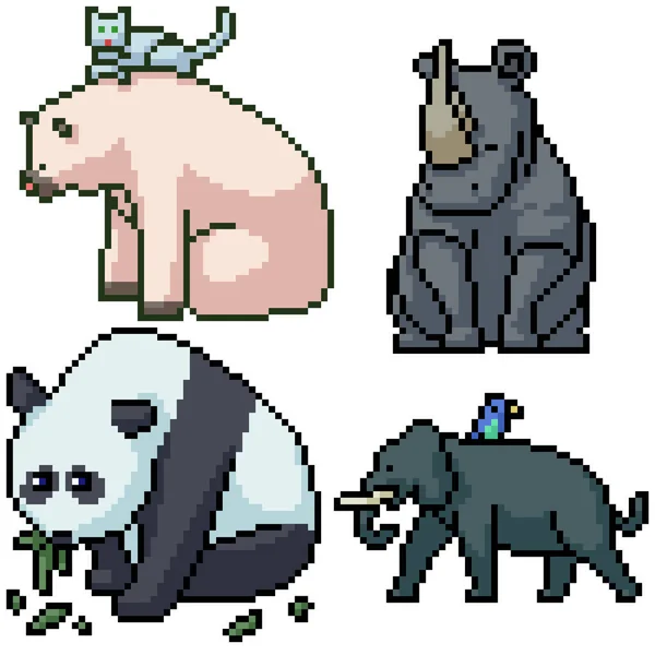 12,010,826 Pixel art animals Vector Images | Depositphotos