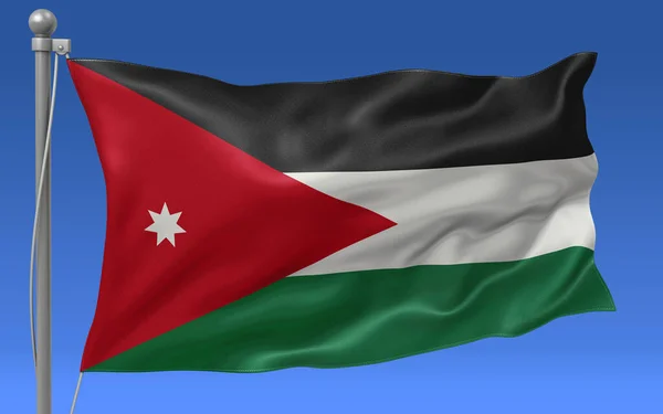 Jordan flag Stock Photos, Royalty Free Jordan flag Images | Depositphotos