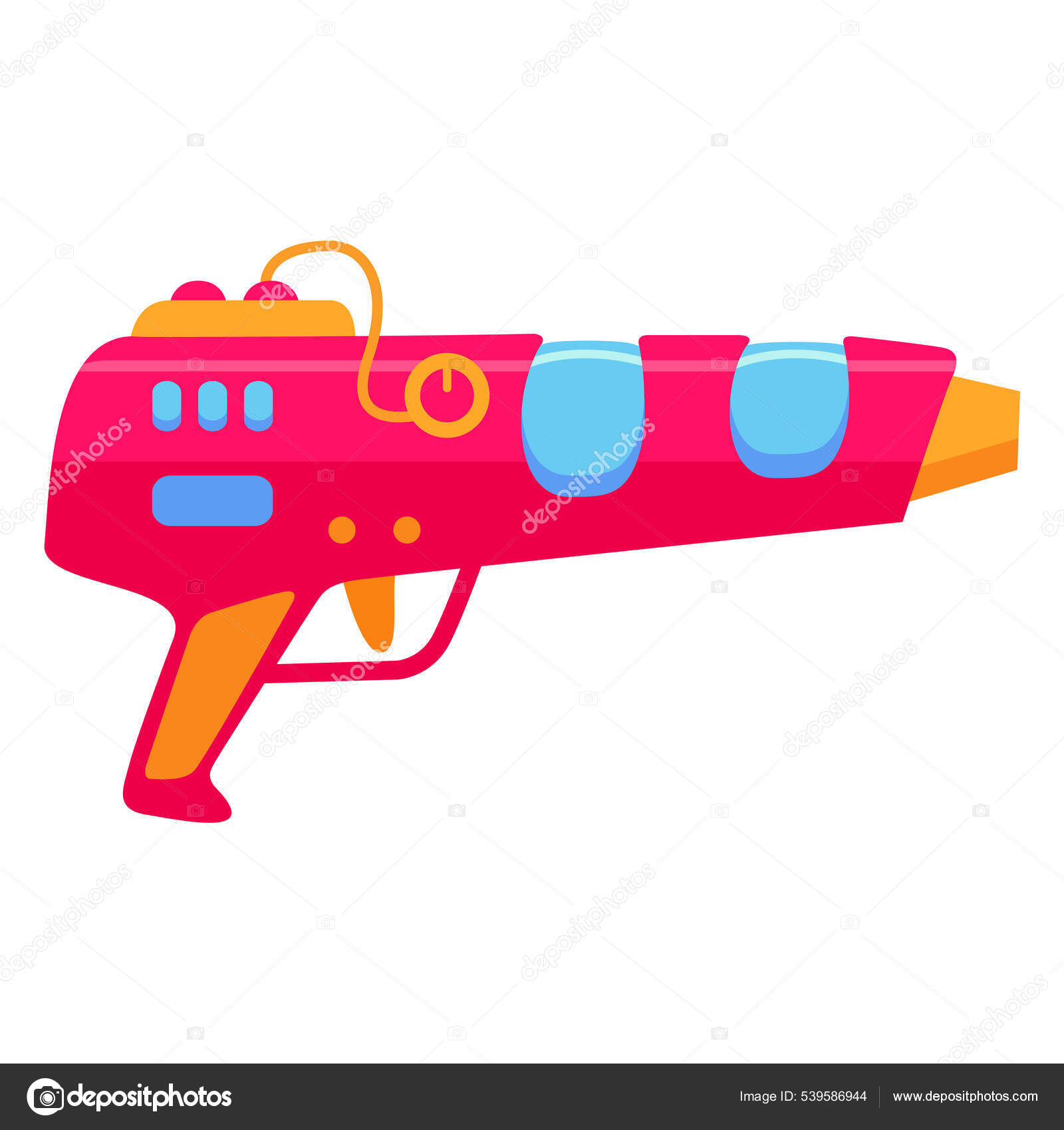 Laser guns for kids.Blaster pistol.Laser rifle.Toy weapons.Cartoon gun ...