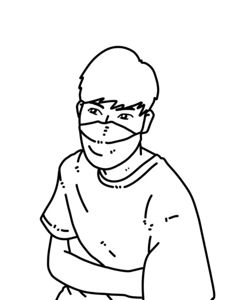 Handsome Boy Drawing