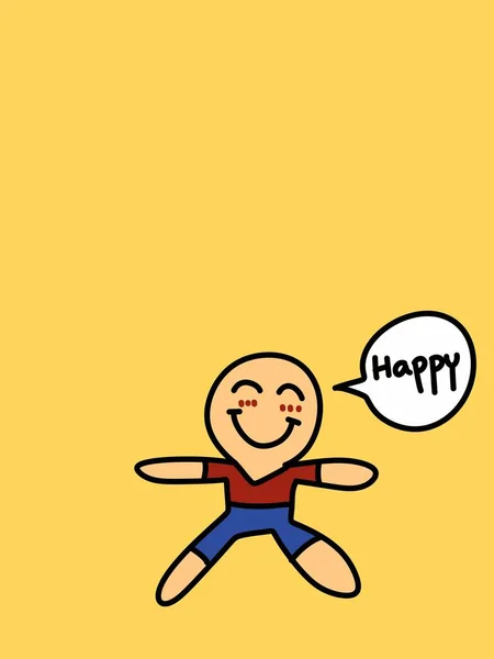 Muchacho feliz de dibujos animados comic Stock Photos, Royalty Free ...