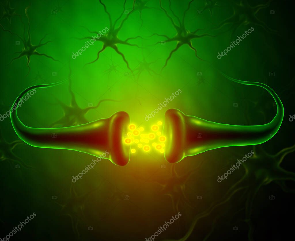 Ilustración médica de la célula receptora humana 2022