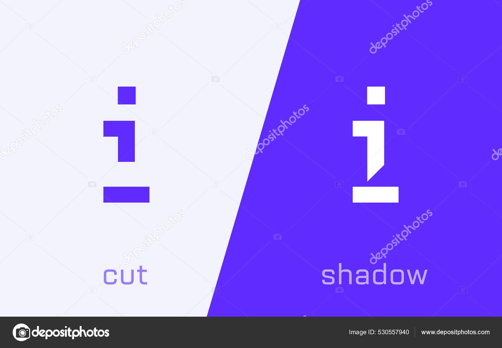 Set Letter Minimal Logo Icon Design Template Elements Stock Vector by ©arbuzu 530557940