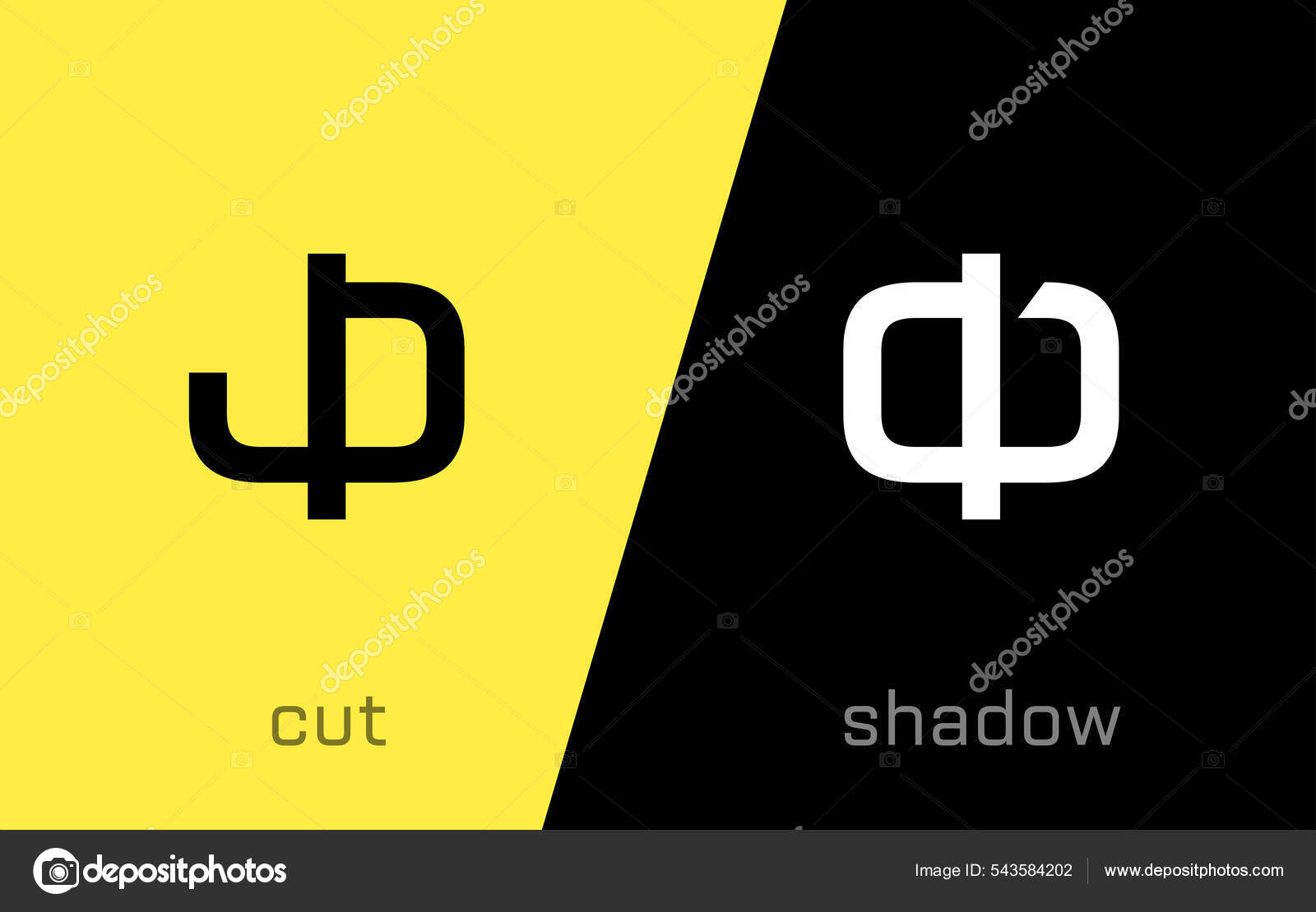 Set Cyrillic Letter Minimal Logo Icon Design Template Elements Stock ...