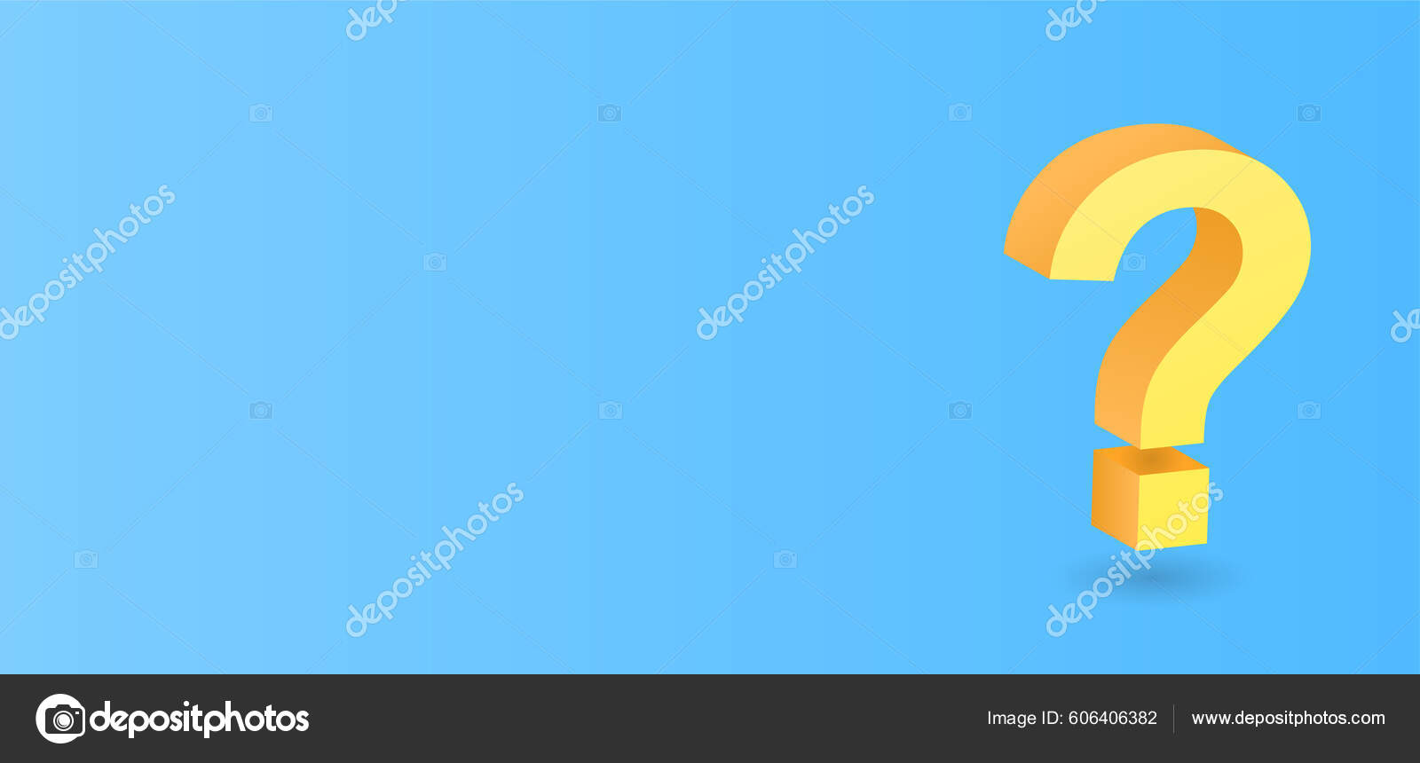 Question Mark Yellow Question Mark Background Sign Design Векторное ...