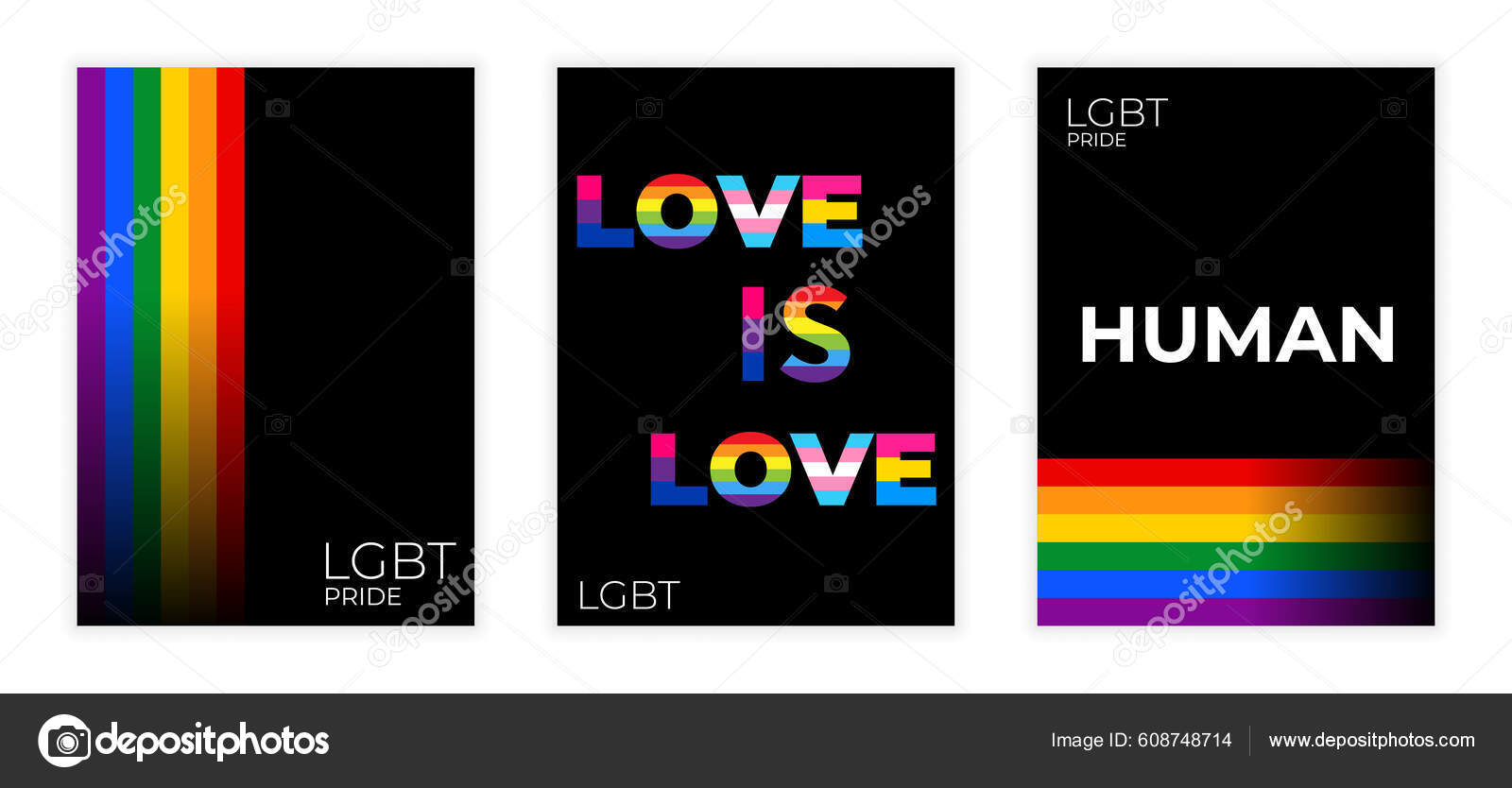 Fundos Lgbt Coloridos Com Linhas Gradiente Para Folheto Cartaz Brochura ...