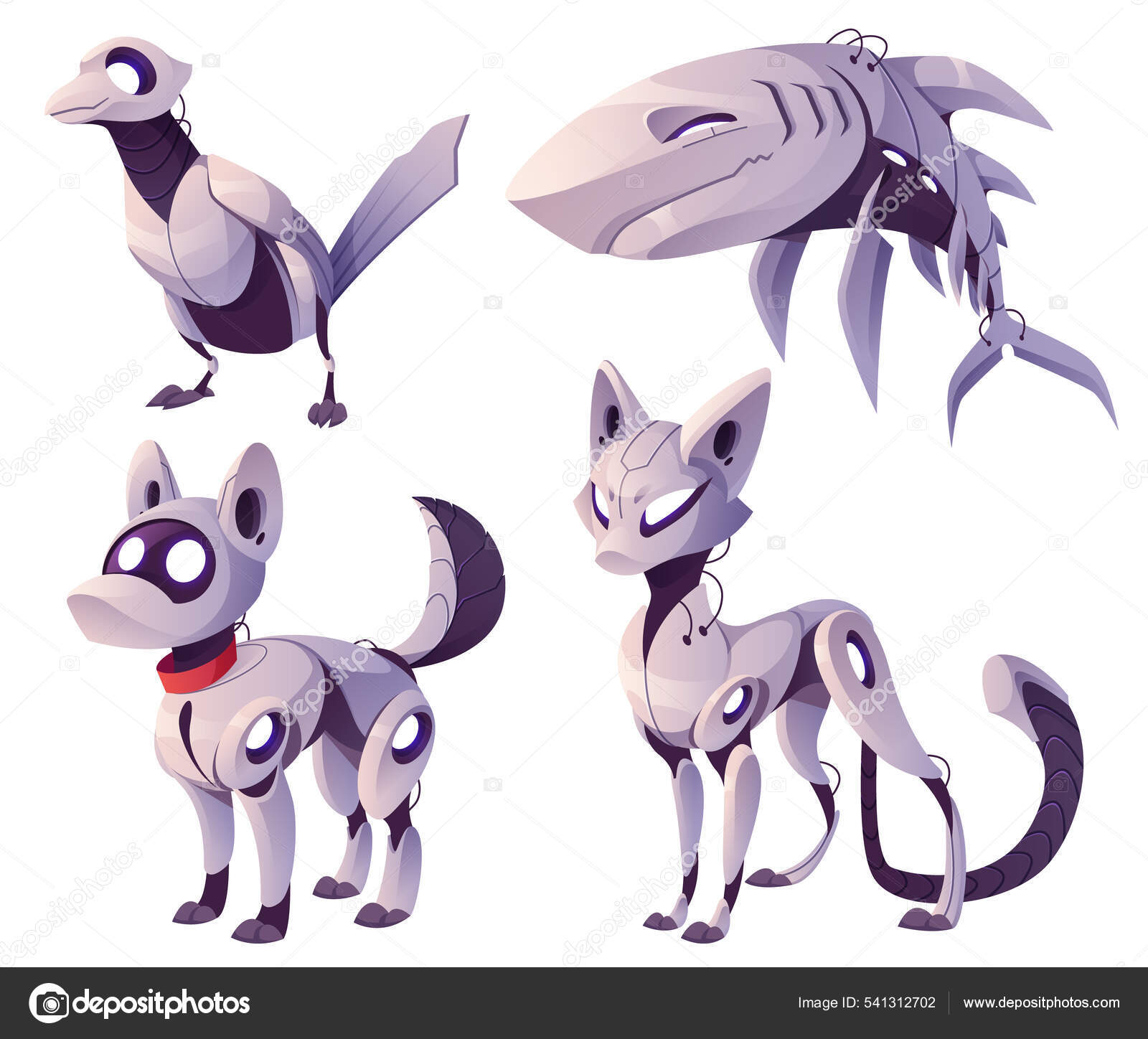 Futuristic Animal Robots
